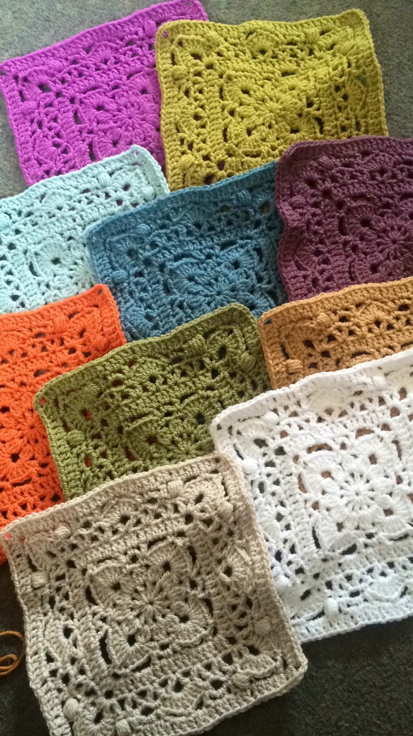 Crochet Pattern Elements Crocheted Square - Etsy Australia