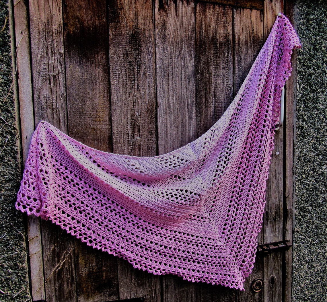 Under the Arches Shawl Crochet Pattern - Etsy