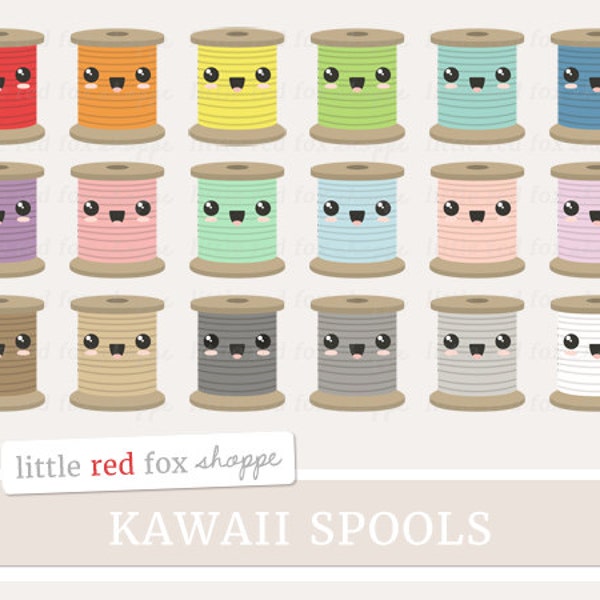 Thread Clipart - Etsy