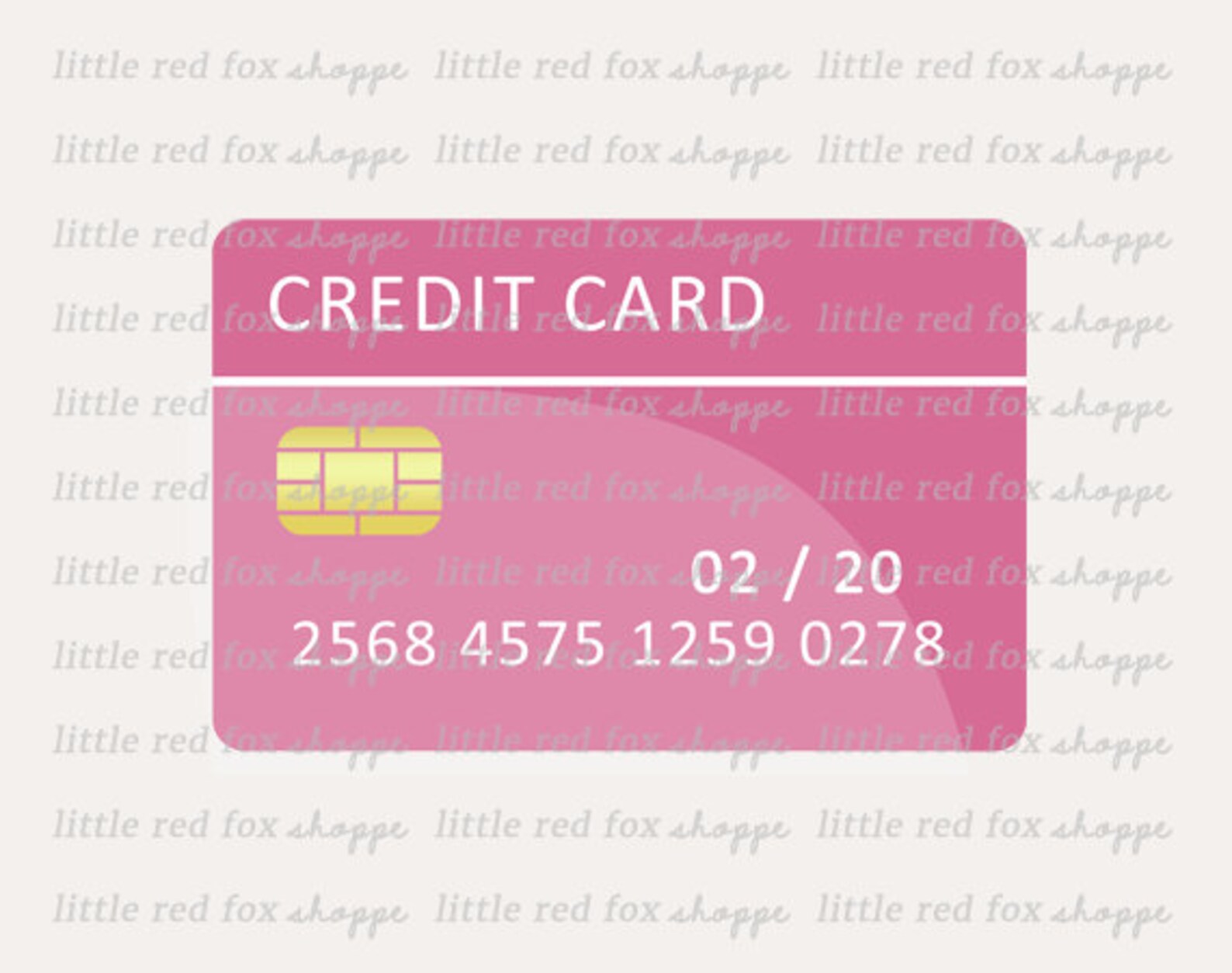 Credit Card Clipart Debit Bank Card Clip Art Money Shopping - Etsy