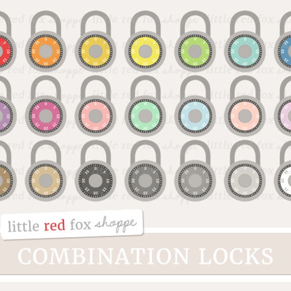 Lock Clip Art - Etsy
