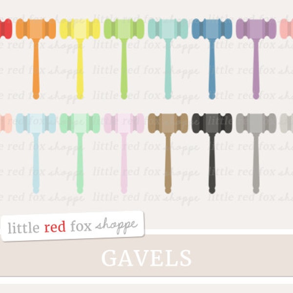 Court Gavel Clip Art - Etsy