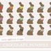 Chocolate Bunny Clipart, Easter Clip Art, Bunny Clipart, Chocolate ...