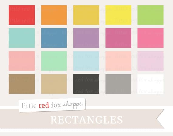 Rectangle Shape Clip Art