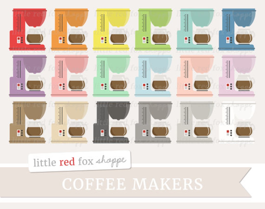 Coffee Maker Clipart, Coffee Pot Clip Art Cup Latte Drink Mug Beverage ...