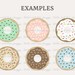 Donut Kit Clipart, Doughnut Clip Art Dough Nut Sprinkle Food Dessert ...