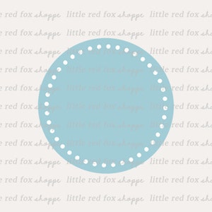 Polka Dot Circles Clipart, Circle Frames Clip Art Labels Tags ...