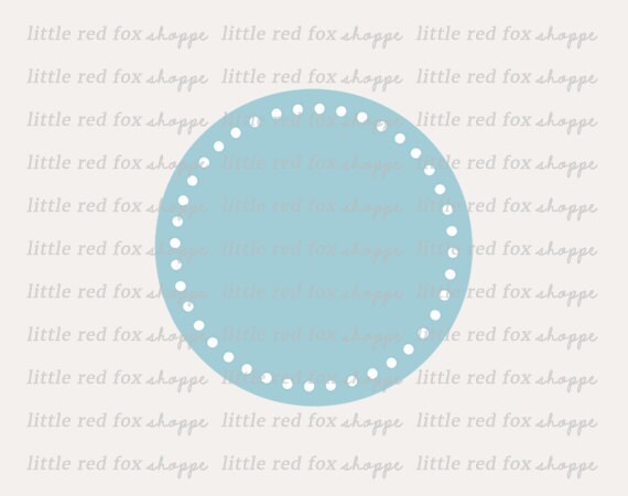 Polka Dot Circles Clipart Circle Frames Clip Art Labels Tags - Etsy
