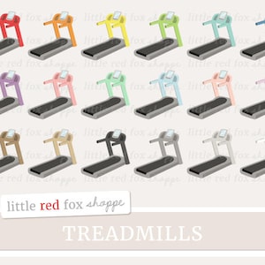 Treadmill Clipart, Exercise Clip Art Health Work Out Workout Running ...