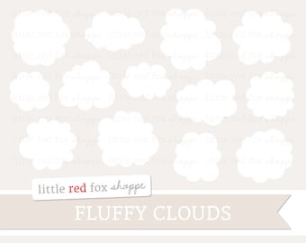 Cloud Clipart Weather Clip Art Nursery Storm Baby Shower | Etsy