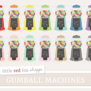 Gumball Machine Clipart, Candy Clip Art Gum Ball Dessert Sweet Treat ...