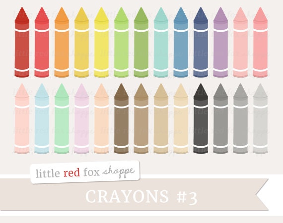 Crayon Clipart School Supplies Clip Art Pencil Teacher - Etsy Finland