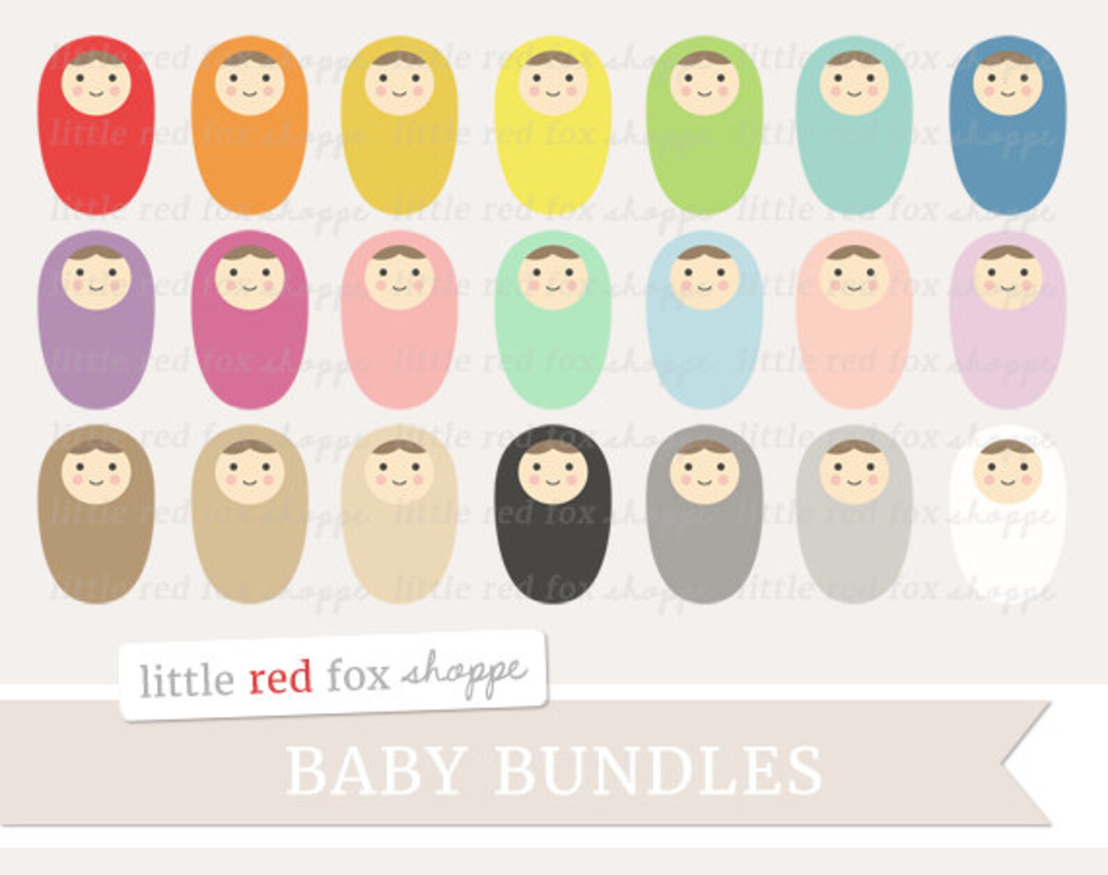 Baby Bundle Clipart, Baby Shower Clip Art New Baby Swaddle Infant Mommy ...