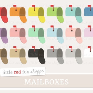 Mailbox Clipart, Mail Box Clip Art Post Office Postal Service Letter ...