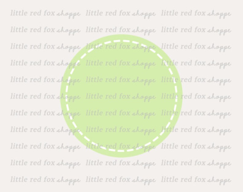 Stitched Circles Clipart Rainbow Clip Art Frames Labels Tags - Etsy