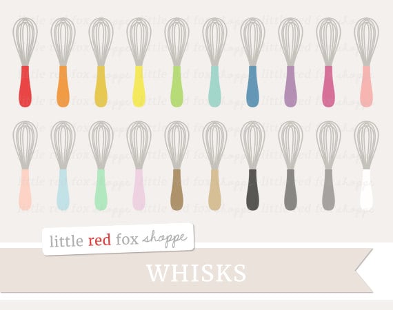 Whisk Clipart Utensil Clip Art Kitchen Cooking Baking Food | Etsy