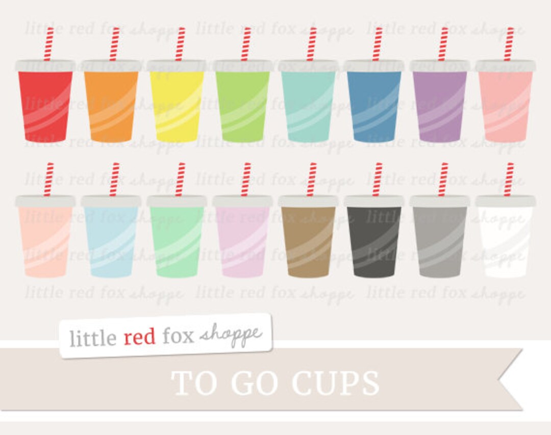 To Go Cup Clipart, Soda Cup Clip Art, Drink Clipart, Coffee Clipart ...