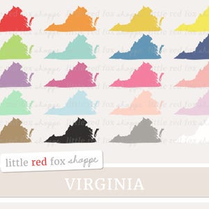 Virginia Clipart, US State Clip Art, USA Clipart, State Clipart ...