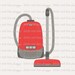 Canister Vacuum Clipart, Vacuum Cleaner Clip Art Vintage Antique Clean ...