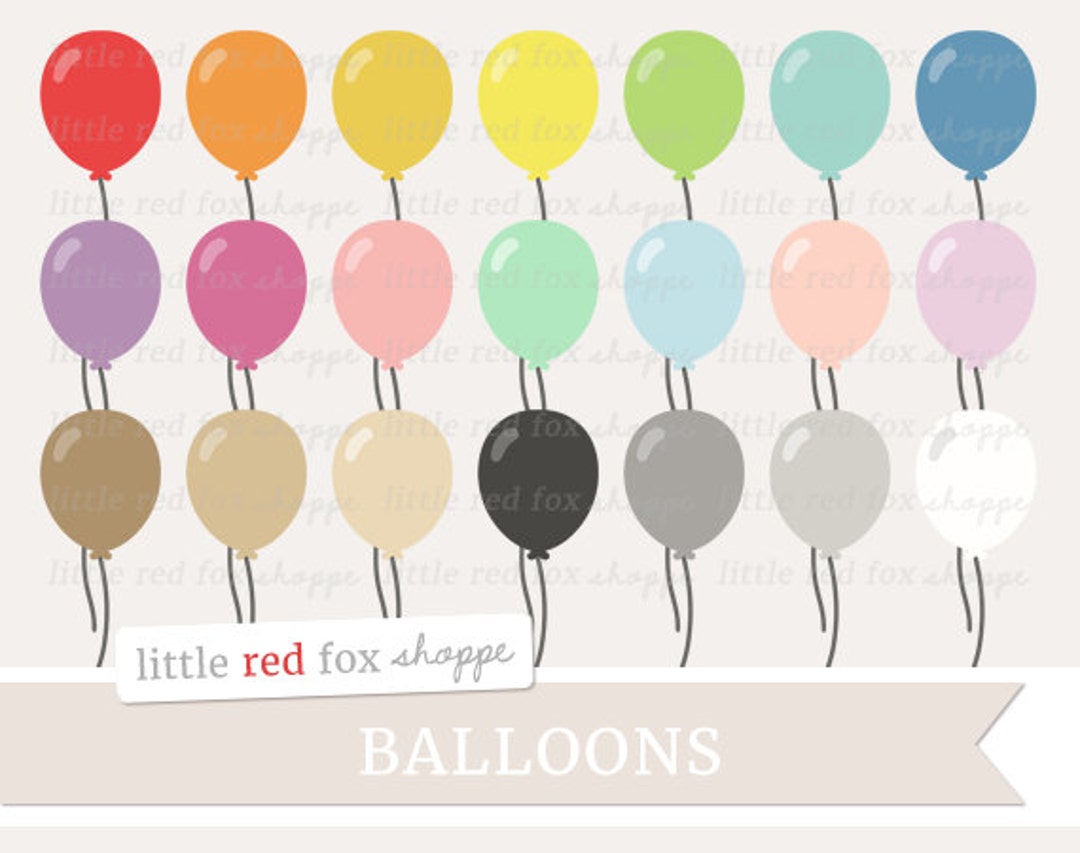 Balloon Clipart, Party Clip Art Birthday Party Celebration New Baby ...