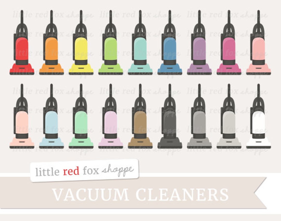Vacuum Cleaner Clipart, Cleaning Clip Art Vintage Retro Upright Clean ...
