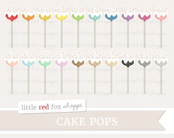 Cake Pop Clipart | Etsy