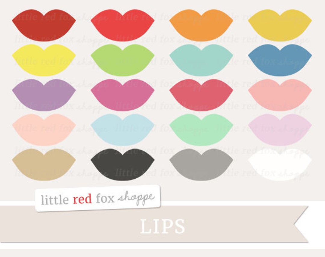 Lips Clipart, Makeup Clip Art Lipstick Make up Kiss Beauty Cosmetics ...