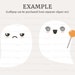 Kawaii Ghost Kit Clipart, Halloween Clip Art Expression Happy Sad Cute ...