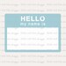 Hello Name Tag Clipart, Name Tag Clip Art Teacher Class Frame Label ...