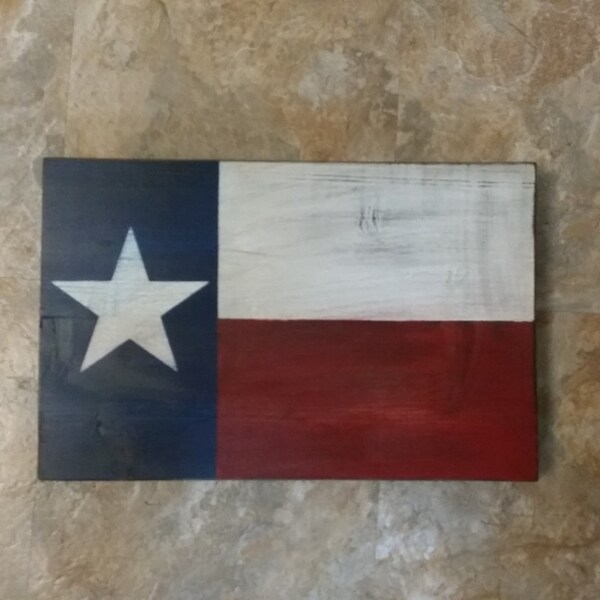 Rustic Texas Flag - Etsy