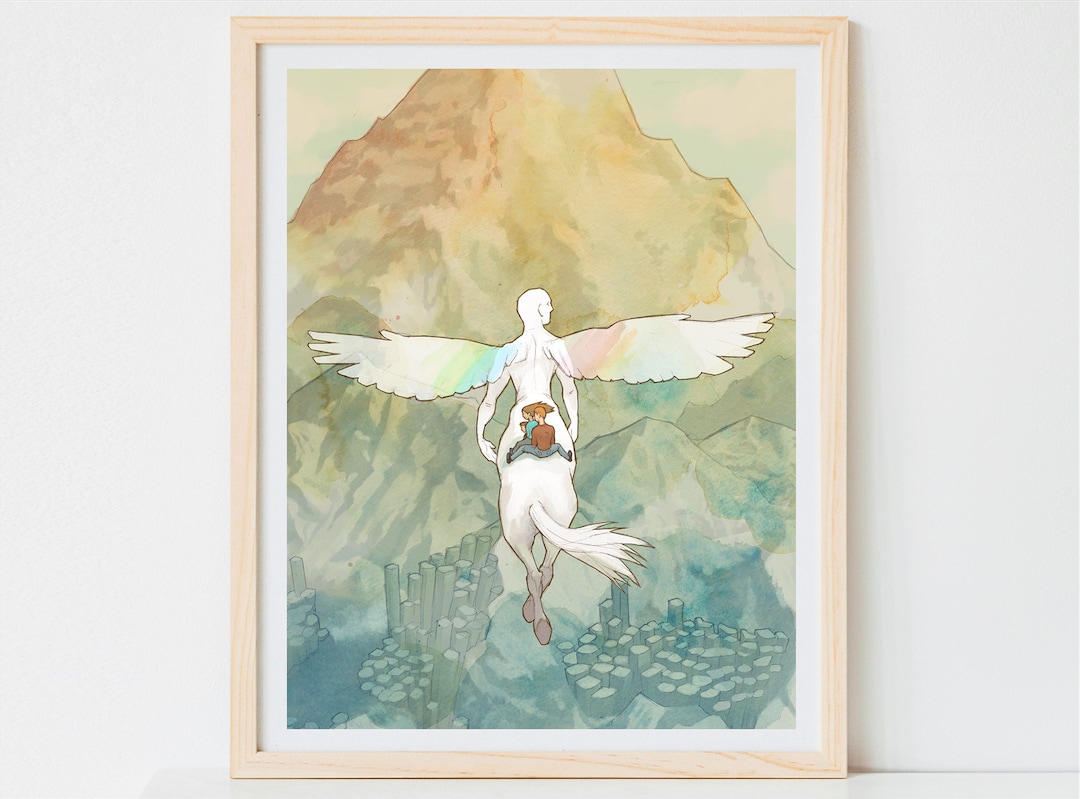 Mrs. Whatsit - Limited Edition Art Print (inspired by A Wrinkle in Time ...