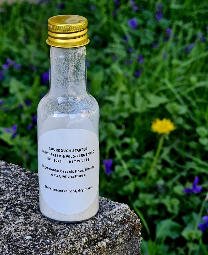 Dehydrated Sourdough Starter – Wild-fermented | 15g | Est. 2023 - Etsy
