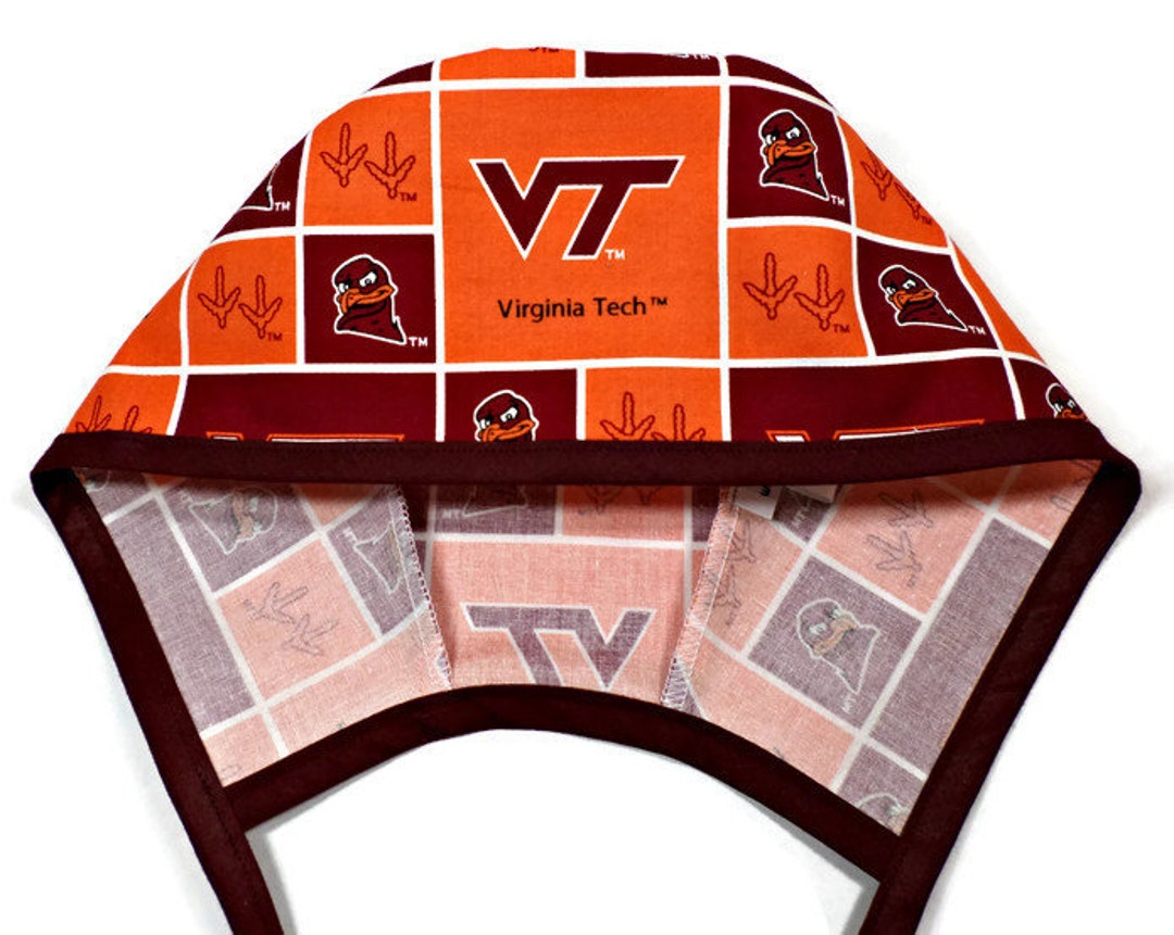 Men's Virginia Squares Unlined Scrub Hat, Adjustable, Optional ...
