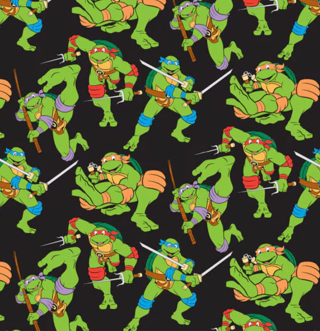 Women's Teenage Mutant Ninja Turtles Fold-up Pixie Surgical Scrub Hat ...