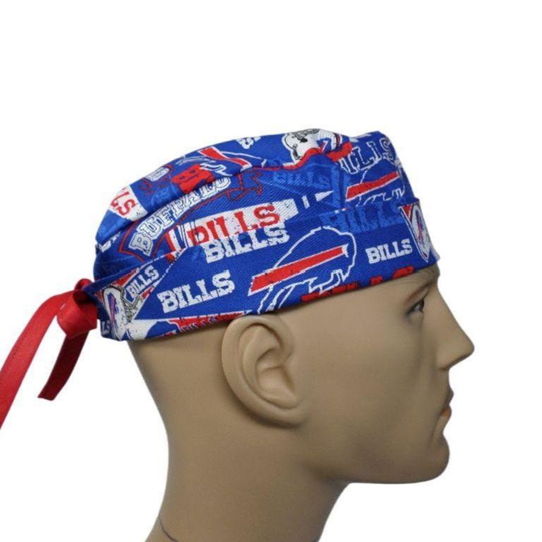 Men's Buffalo Bills Retro Medical Surgical Scrub Hat - Etsy