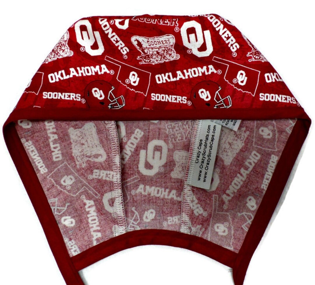 Men's College Scrub Hat, Unlined With Optional Sweatband, Optional ...