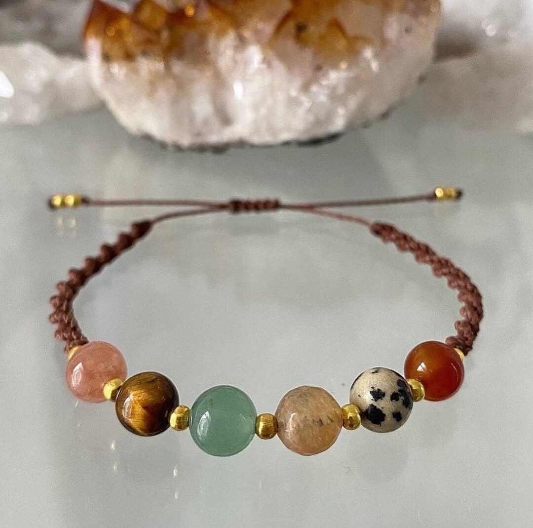 GOOD LUCK Prosperity Handmade Crystal Bracelet Crystal Jewellery ...