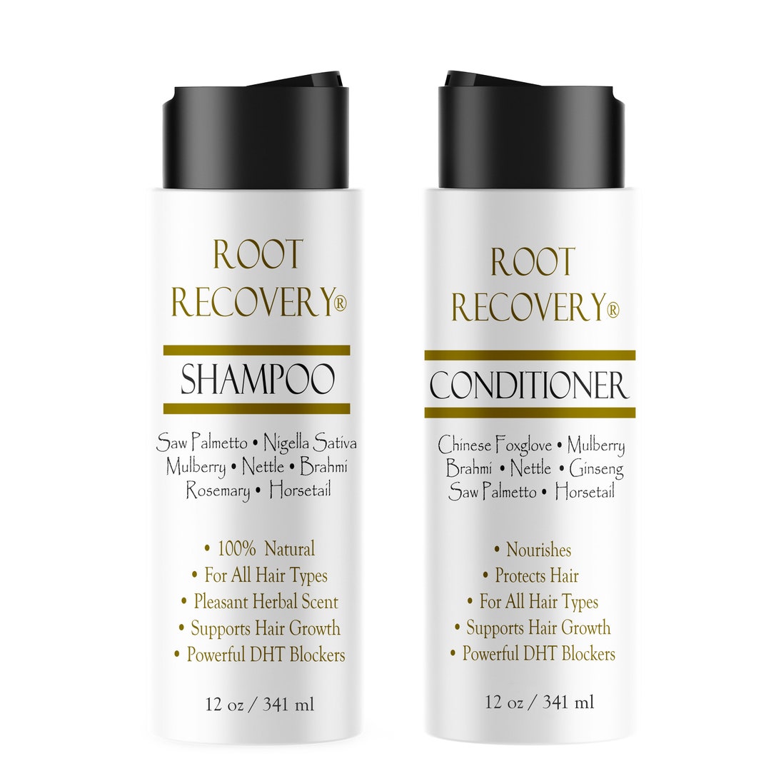 Root Recovery Shampoo and Conditioner Set: DHT Blockers, Hair Growth - Etsy