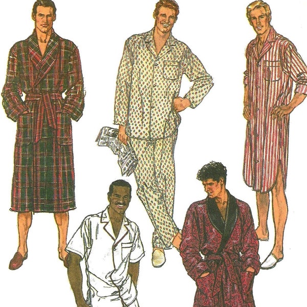 Mens Pajama Pattern - Etsy