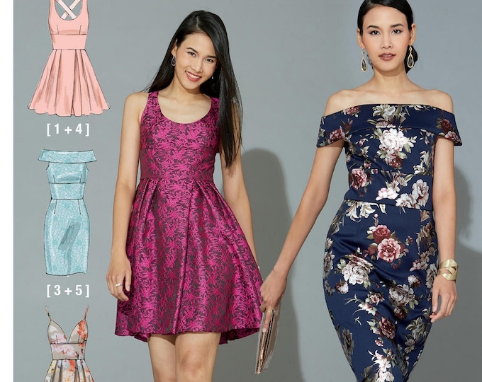 Mccalls M7719 Sewing Pattern for Misses Mix and Match Dress - Etsy