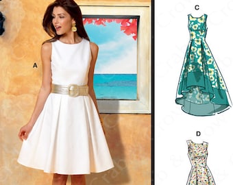 Mccalls M7948 Sewing Pattern Misses Pullover Dress With Sleeve and ...