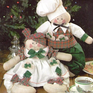Simplicity 9880 Sewing Pattern for Decorative Gingerbread People ...