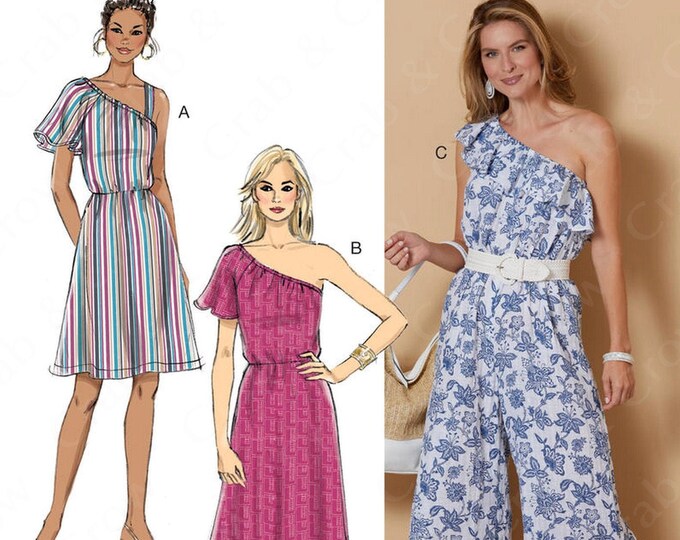 Butterick 6838 Sewing Pattern Misses Very Loose Fitting Nightgown in ...