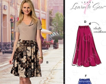 Mccalls M7969 Sewing Pattern for Misses Loose Fitting Pullover Dress ...