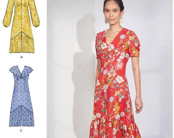 Simplicity 1916 Sewing Pattern for Misses Knit Tops With Sleeve ...