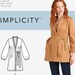 Simplicity S9059 Sewing Pattern Misses Unlined Jacket in Three - Etsy