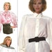 Simplicity 8358 Sewing Pattern Misses Vintage 80s Pleasted - Etsy