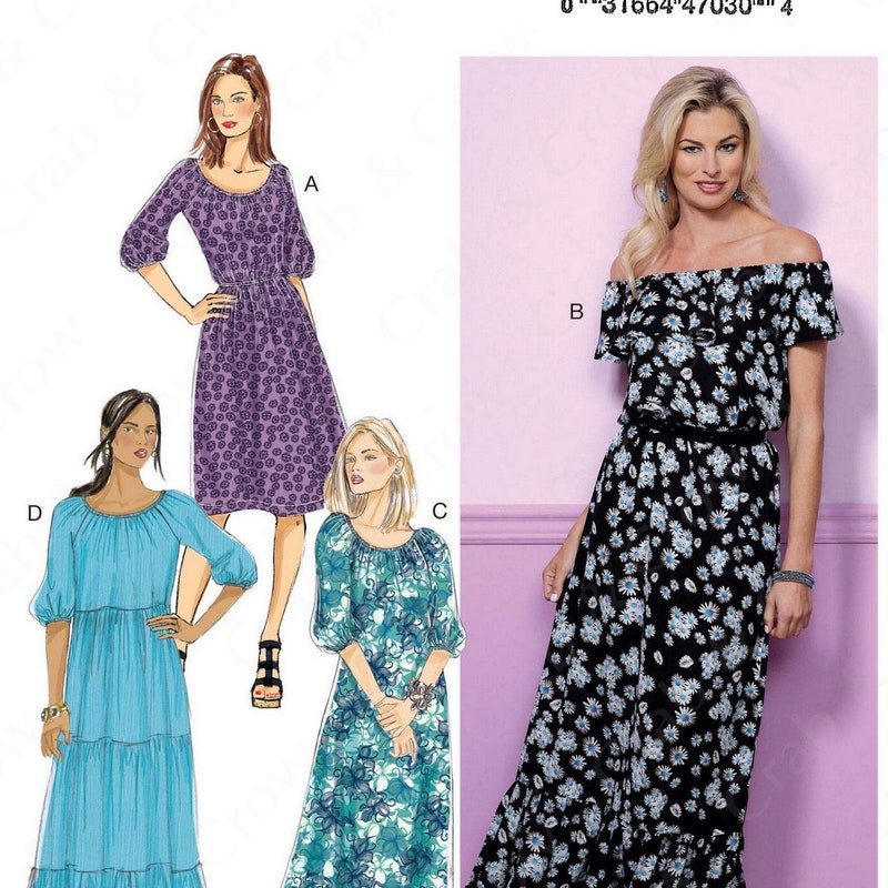 Gauze Dress Pattern - Etsy