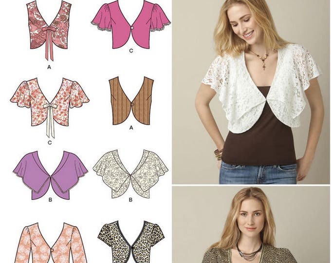 Simplicity 2183 Sewing Pattern Easy to Sew Misses Vest or Jacket With ...