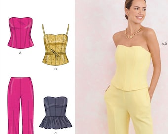 Simplicity S9845 Sewing Pattern Misses Vintage 60s Reproduction Jiffy ...